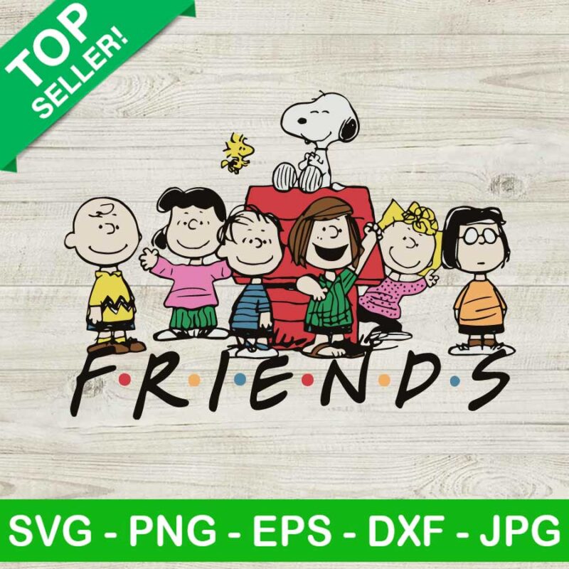 Snoopy The Peanut Friends SVG, Snoopy And Friends SVG, Charlie Brown ...