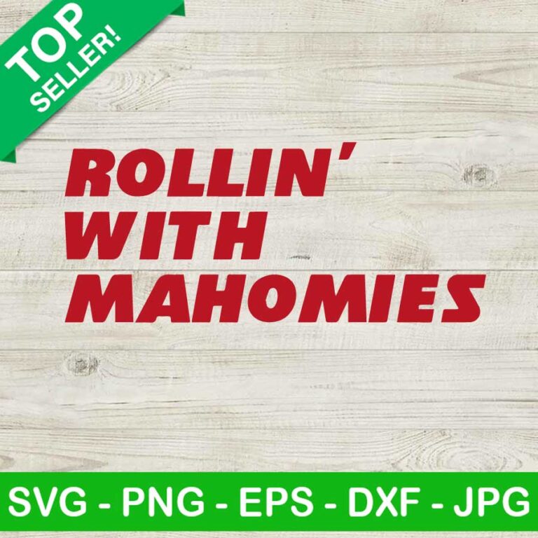 Rollin With Mahomies SVG, Kansas City Chiefs SVG, Patrick Mahomes SVG