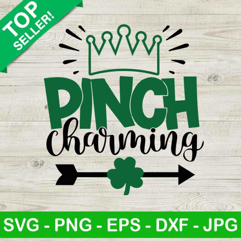 Pinch Charming SVG, St Patricks Day SVG, Mr Pinch Charming SVG ...