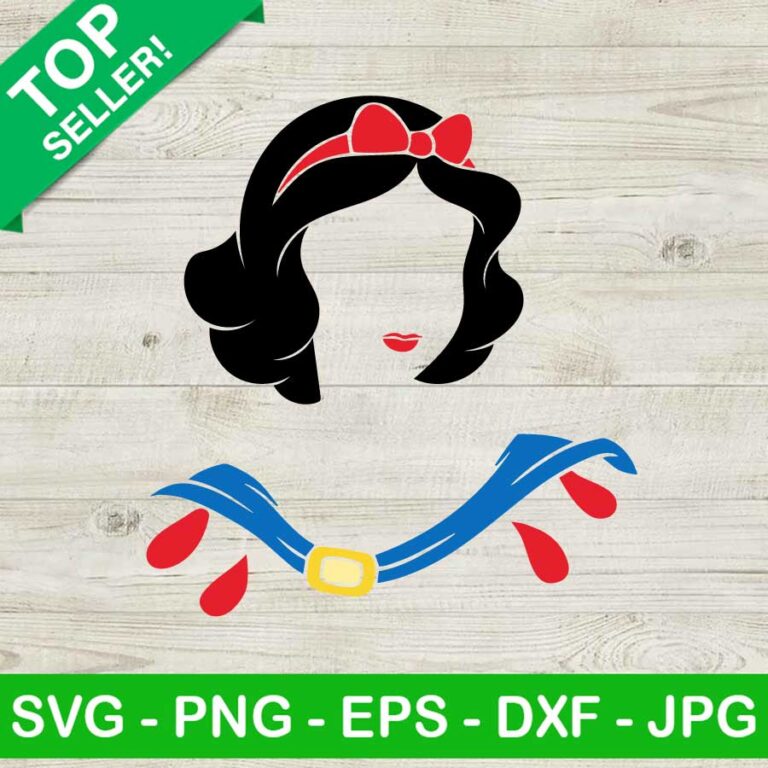 Snow White Princess SVG, Disney Princess SVG, Disney Snow White SVG