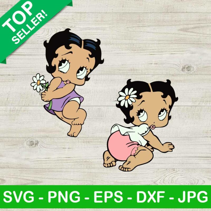 Baby Betty Boop SVG, Cute Baby SVG, Betty Boop SVG