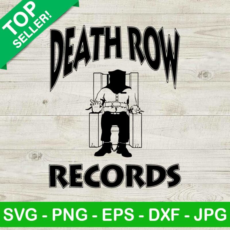 Death row records SVG, Snoop dogg SVG, Music rap SVG