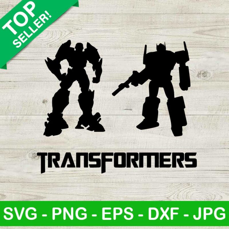 Transformers Optimus And Bumblebee SVG, Transformers Character SVG ...