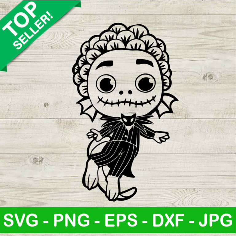 Halloween Luca SVG, Luca Costume Jack Skellington SVG, Disney Luca ...