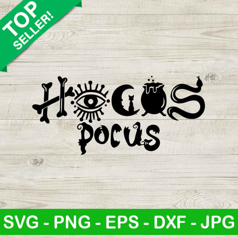 Hocus pocus halloween SVG, Hocus pocus SVG, Happy halloween SVG