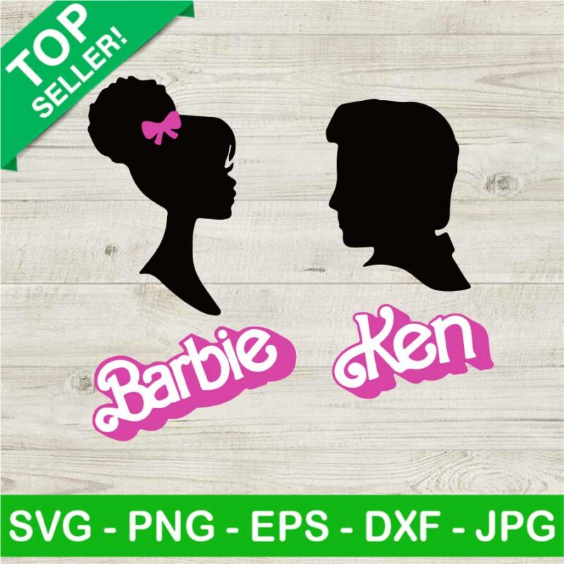 Barbie and ken SVG, Barbie SVG, Ken SVG PNG DXF Cutting file cricut