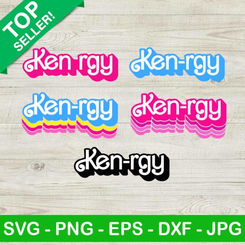 Ken-rgy SVG, Ken Energy SVG, Barbie Movie SVG, Ken Barbie SVG