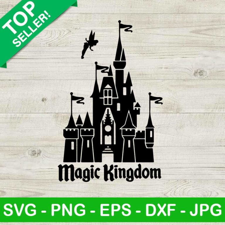 Magic Kingdom SVG, Magic Kingdom Cinderella Castle SVG, Disney Castle SVG