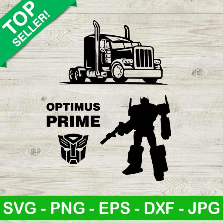 Optimus Prime black truck SVG, Optimus Prime SVG, Transformers SVG