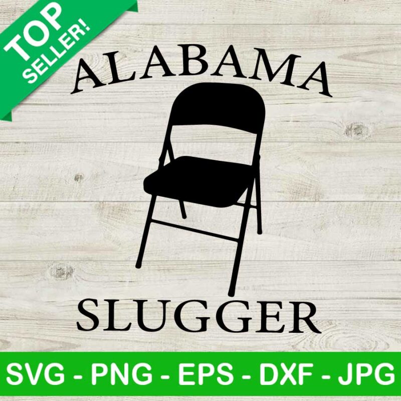 Alabama slugger folding chair SVG, Metal Chair Brawl SVG, Alabama ...