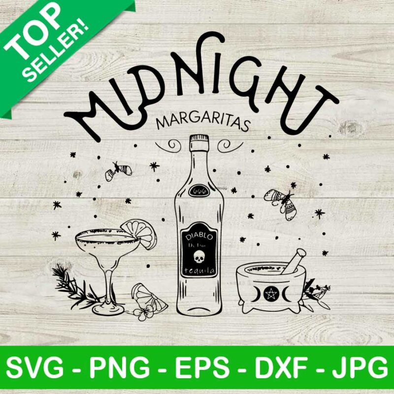 Midnight Margaritas SVG, Practical Magic Midnight Margaritas SVG ...