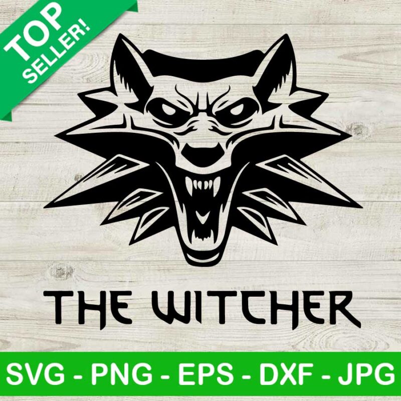 The Witcher SVG, The Witcher Logo SVG, The Witcher Movies SVG PNG DXF