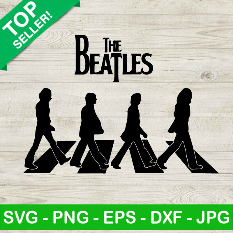 The Beatles Band SVG, Beatles Logo SVG, Rock Music Band SVG