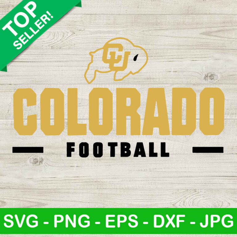 Colorado Football SVG, Colarado Buffaloes Football SVG, Colarado ...