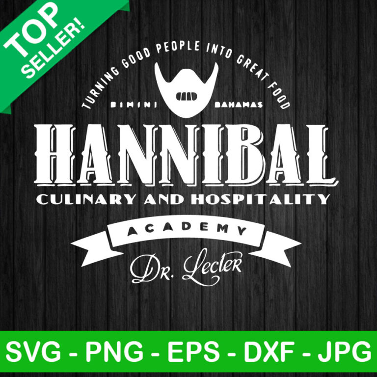 Hannibal Culinary And Hospitality Academy SVG, Hannibal Dr Lecter SVG ...