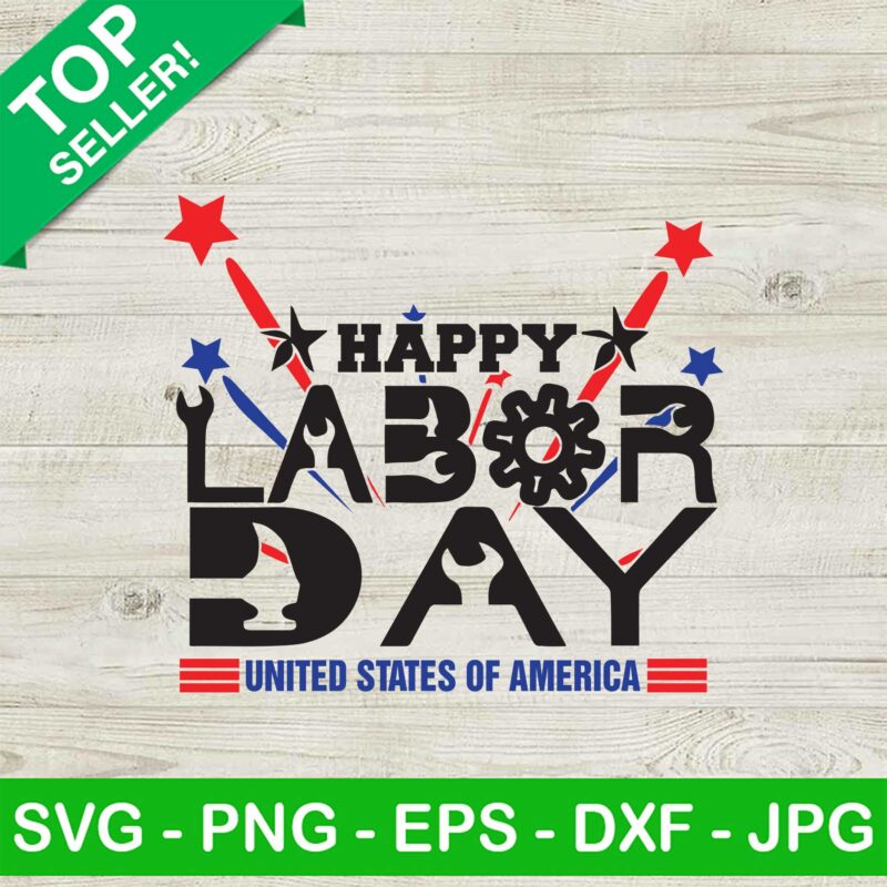Happy Labor Day US SVG, American Holiday SVG, International Labor Day ...