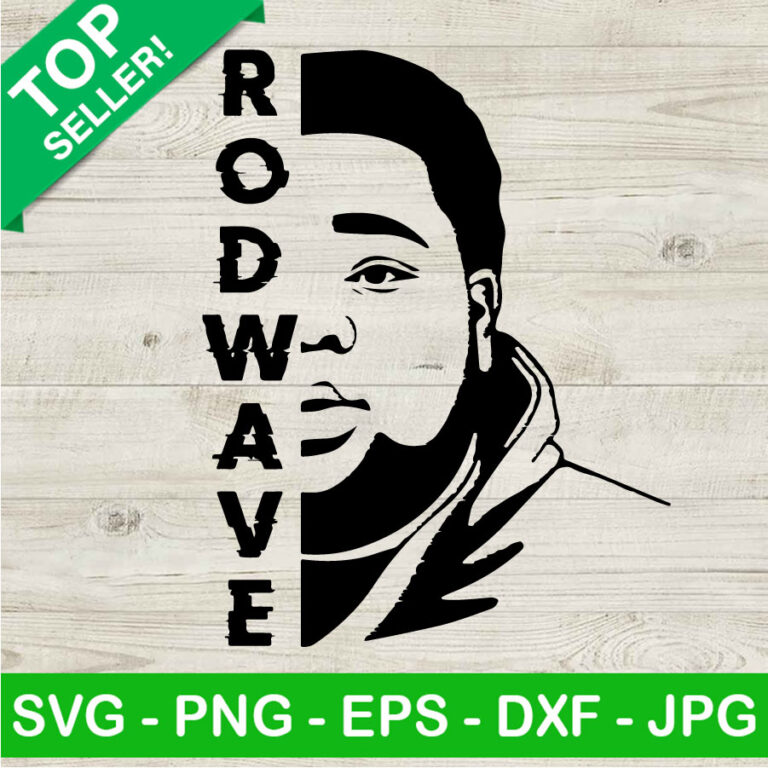 Rod Wave rapper SVG, Rod Wave Tour SVG, Rod Wave Singer face SVG, Rod ...