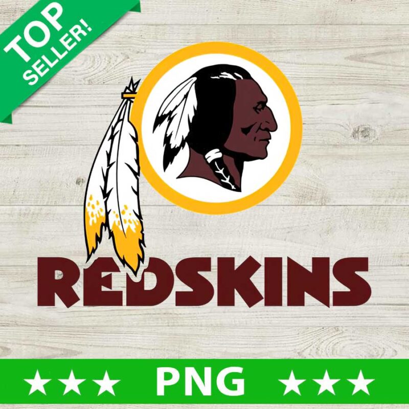 Washington Redskins Logo PNG, Redskins NFL Sublimation transfer PNG ...
