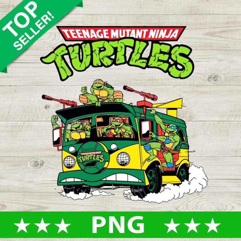 Ninja Turtle PNG, Ninja Turtle Vehicle Sublimation transfer PNG ...