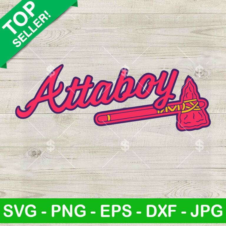 Atta Boy Atlanta Braves SVG, Attaboy Bryce Harper SVG, Harper 3 ...