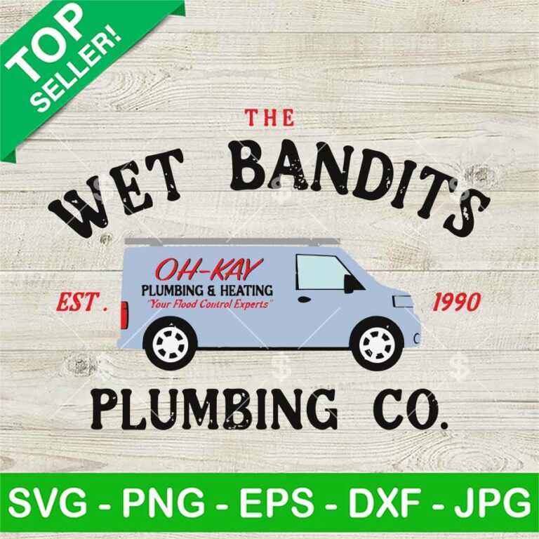 Home Alone The Wet Bandits SVG, The Wet Bandits SVG Plumbing Co SVG ...