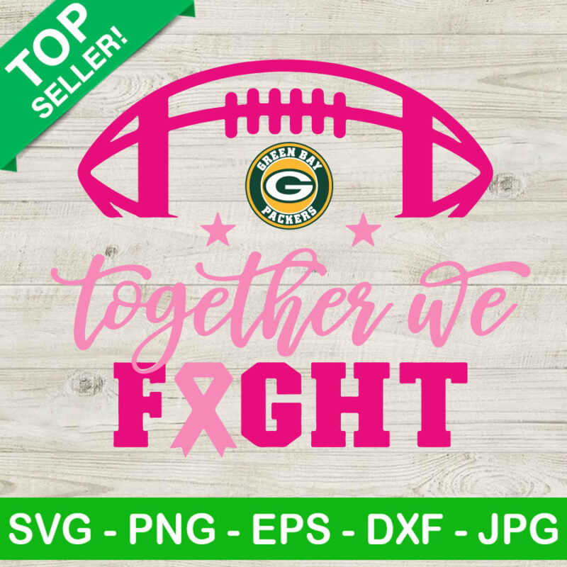 Green Bay Packers NFL Breast Cancer SVG, Breast Cancer Awareness NFL ...