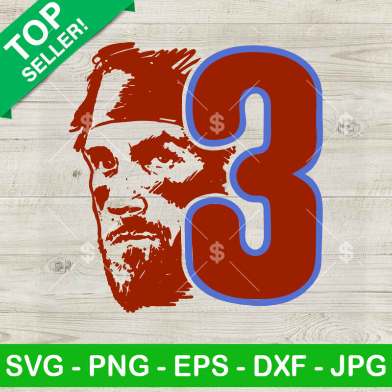 Bryce Harper 3 SVG, Bryce Harper Face SVG, Atta Boy Harper Phillie SVG ...