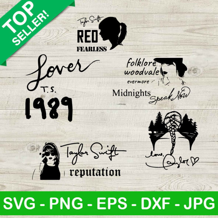 Taylor Swift Midnights SVG bundle, Taylor Swift Reputation SVG, Love T ...