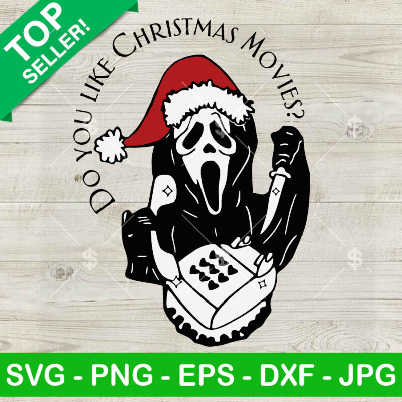 Ghostface Do You Christmas Movies SVG, Horror Movies Christmas SVG ...