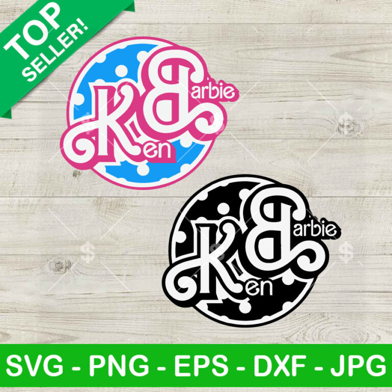 Ken Barbie Movie Logo SVG, Barbie Doll Movie SVG, Barbie World SVG PNG