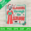 Slashing Through The Snow Ghostface SVG, Santa Claus Ghostface SVG ...