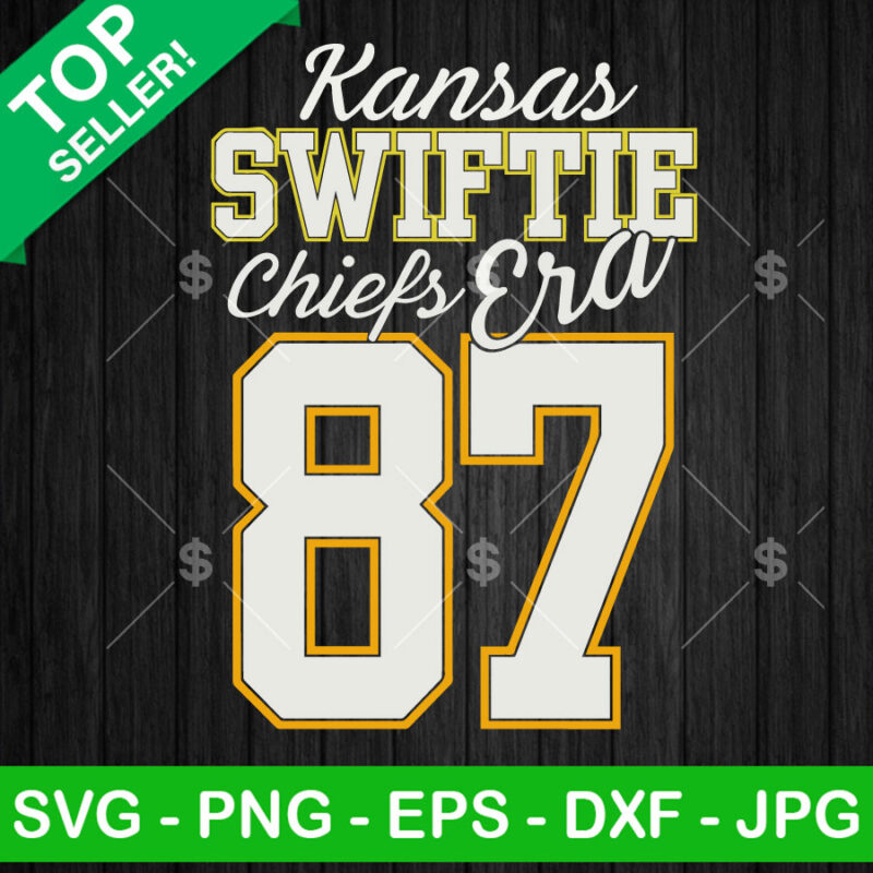 Kansas Swiftie Chiefs Era 87 SVG, Taylor Swift SVG, Travis Kelce SVG ...