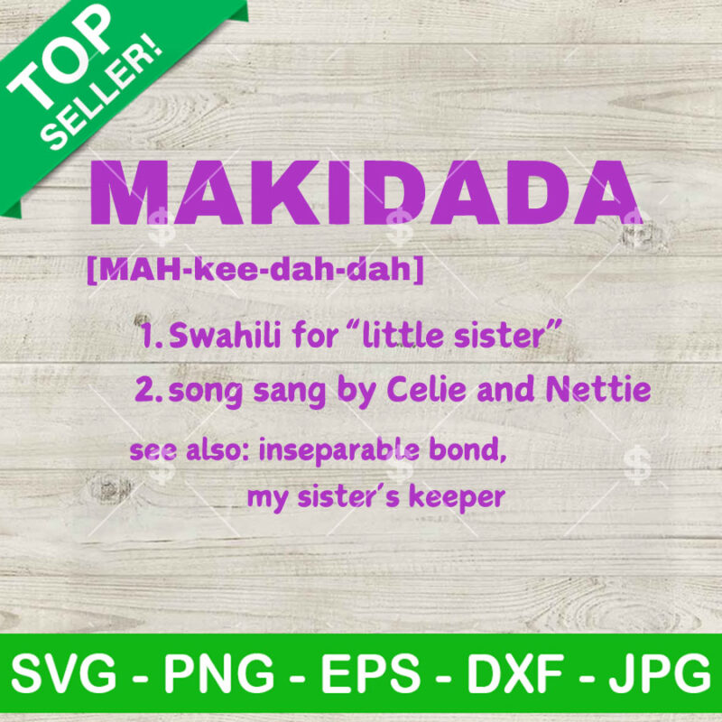 Makidada The color Purple SVG, The color Purple Classic movie SVG, The ...