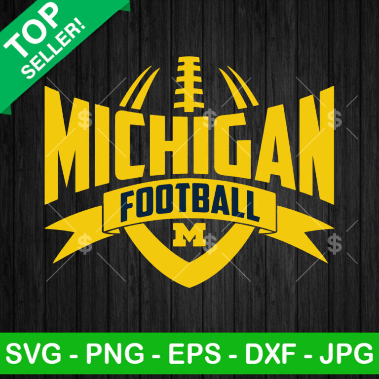 Michigan Football Logo SVG, Michigan Championship 2024 SVG, Michigan ...