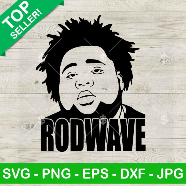 Rod Wave SVG, Rod Wave Rapper SVG, Hip Hop SVG, Rod Wave Face SVG