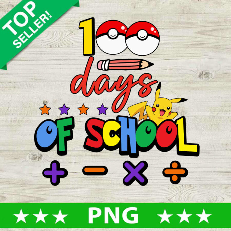 100 days of School Math PNG, 100 Days of School Sublimation transfer ...