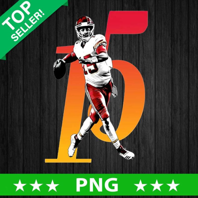 Patrick Mahomes 15 PNG, Kansas City Chiefs Mahomes Sublimation transfer ...
