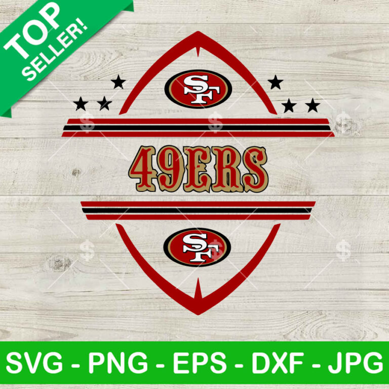 49ers Football logo SVG, San Francisco 49ers Football SVG, San ...