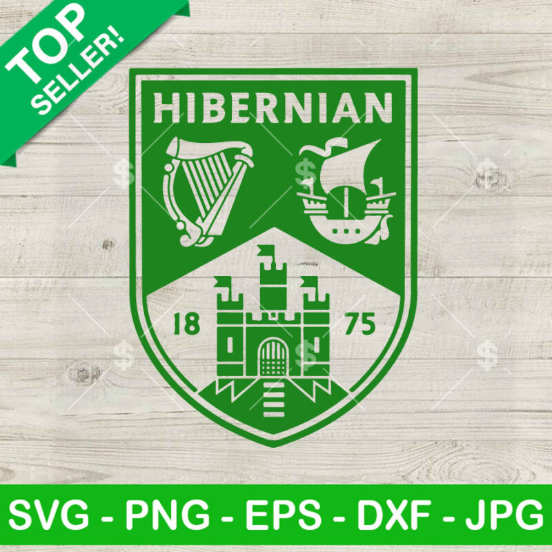 Hibernian 1875 FC Logo SVG, Hibernian Edinburgh Football SVG, Hibernian ...