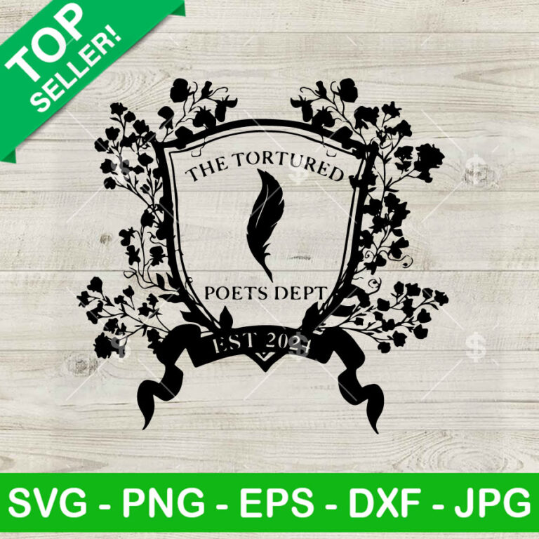 Taylor Swift's The Tortured Poets Dept SVG, Taylor Swift TTPD Album SVG ...