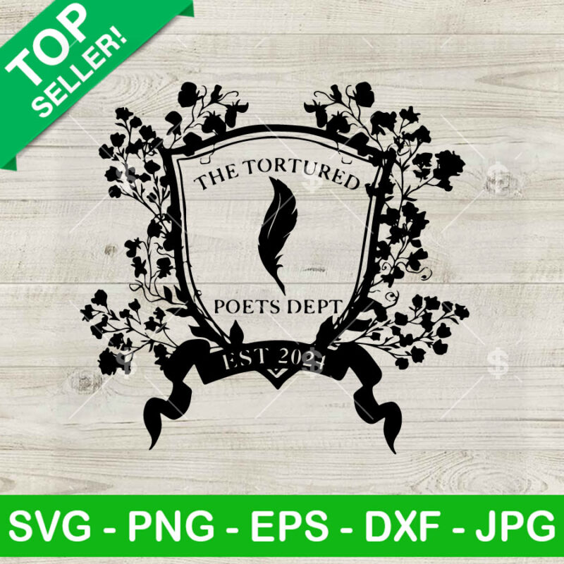 Taylor Swift's The Tortured Poets Dept SVG, Taylor Swift TTPD Album SVG ...