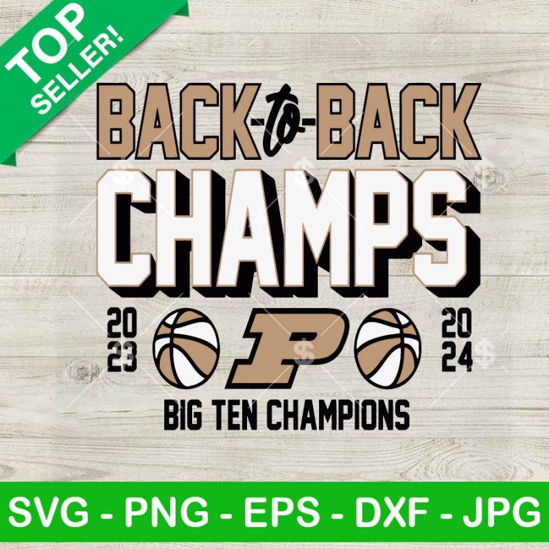 Back to back champs Big ten Champions SVG, Houston Basketball SVG ...