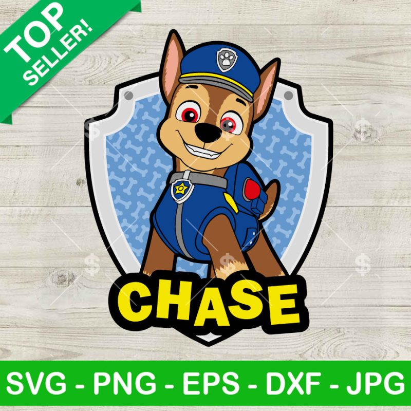 Chase Paw Patrol Spy Pup SVG, Paw Patrol Logo SVG, Chase Spy Pup Cricut ...