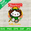 Hello Kitty Dustin Stranger Thing SVG, Dustin Henderson SVG, Stranger ...