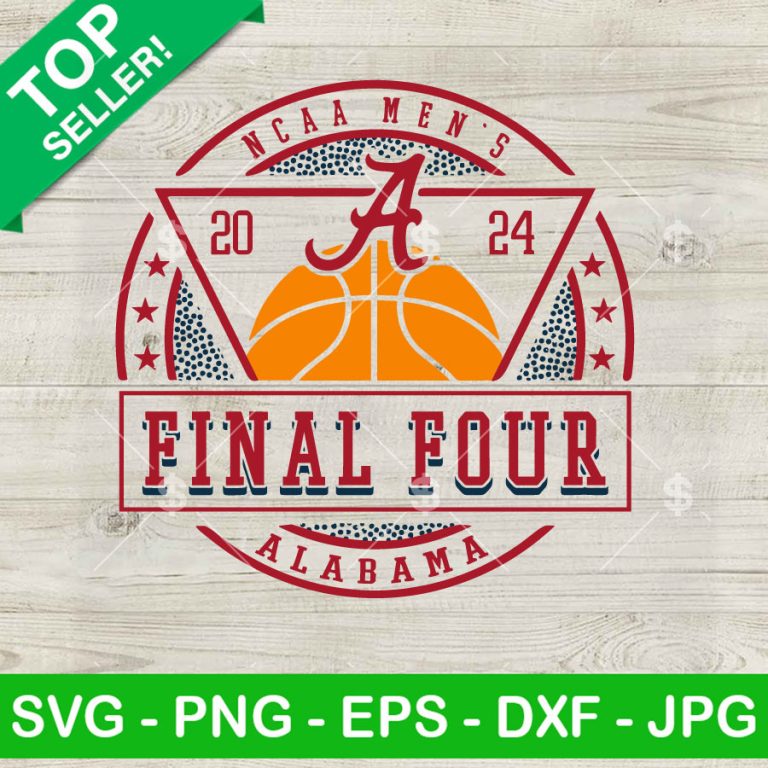 Alabama Basketball Final Tour SVG, 2024 NCAA Mens Basketball SVG ...