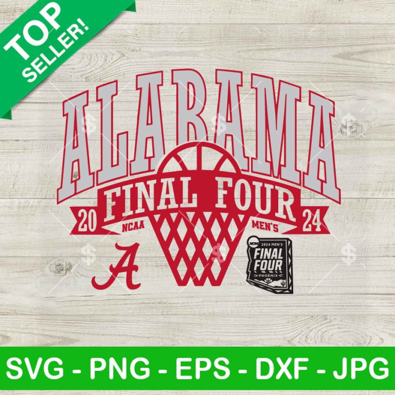 Alabama Final Tour NCAA Men's SVG, Alabama Crimson Tide Final Four 2024 ...