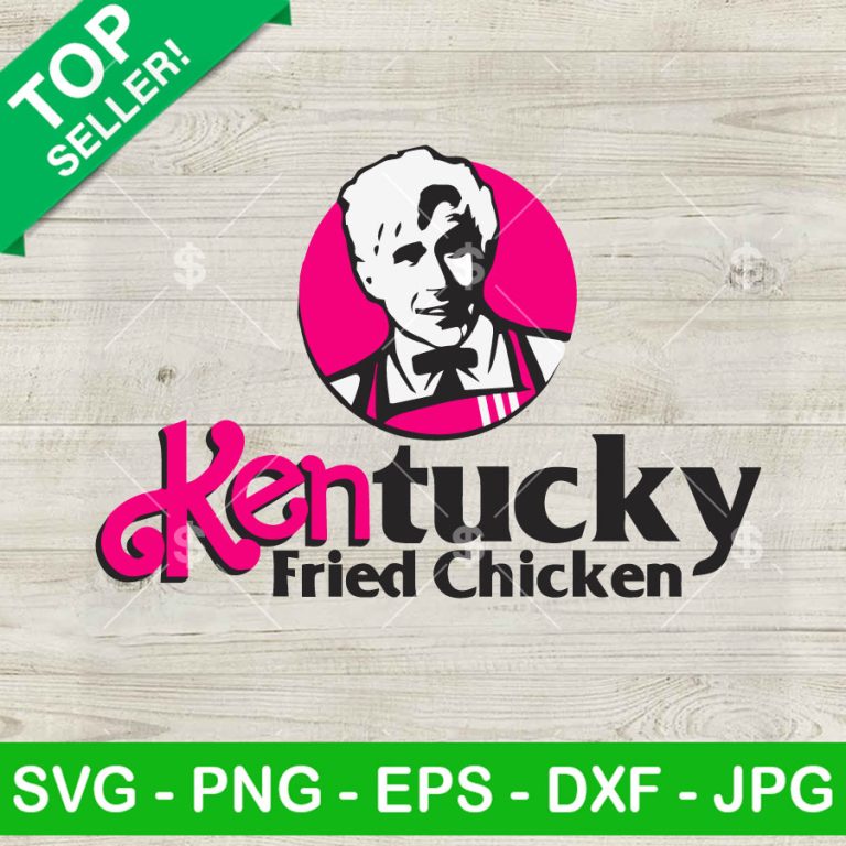 Kentucky Fried Chicken SVG, Kentucky Derby Barbie Ken doll SVG ...