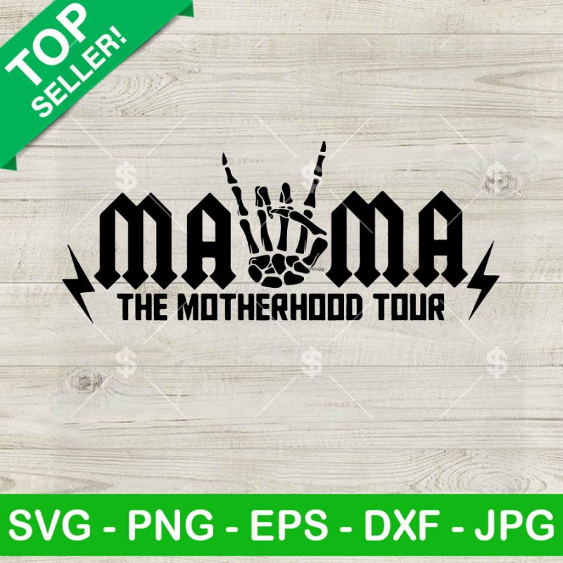 Mama Rock The Motherhood Tour SVG, Mama Rock Tour SVG, Mama Tour Rock ...