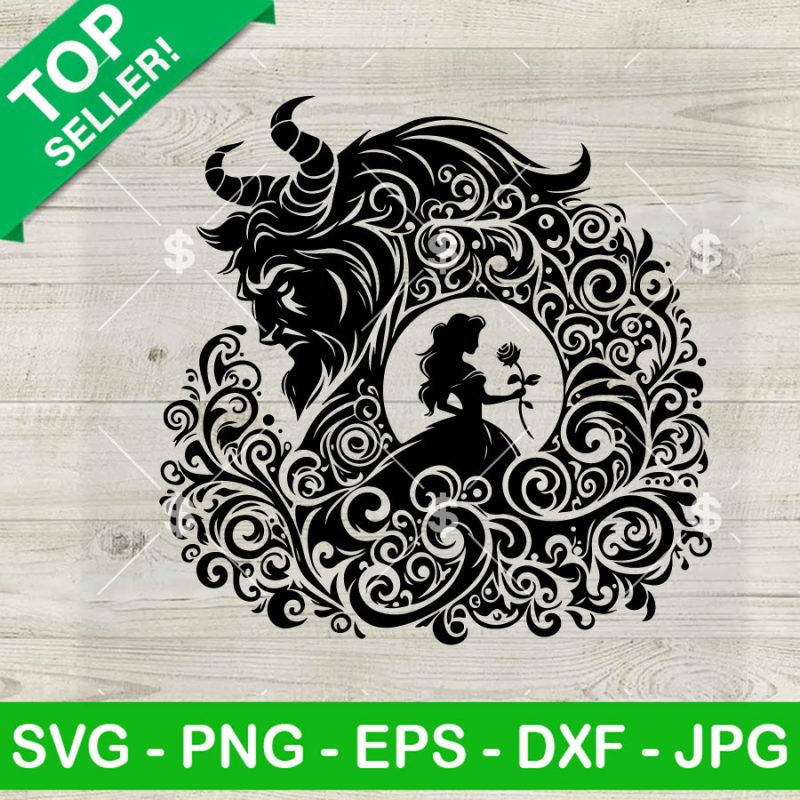 Mandala Snoopy With Flower SVG, Zentange Snoopy SVG, Peanut SVG PNG Cricut