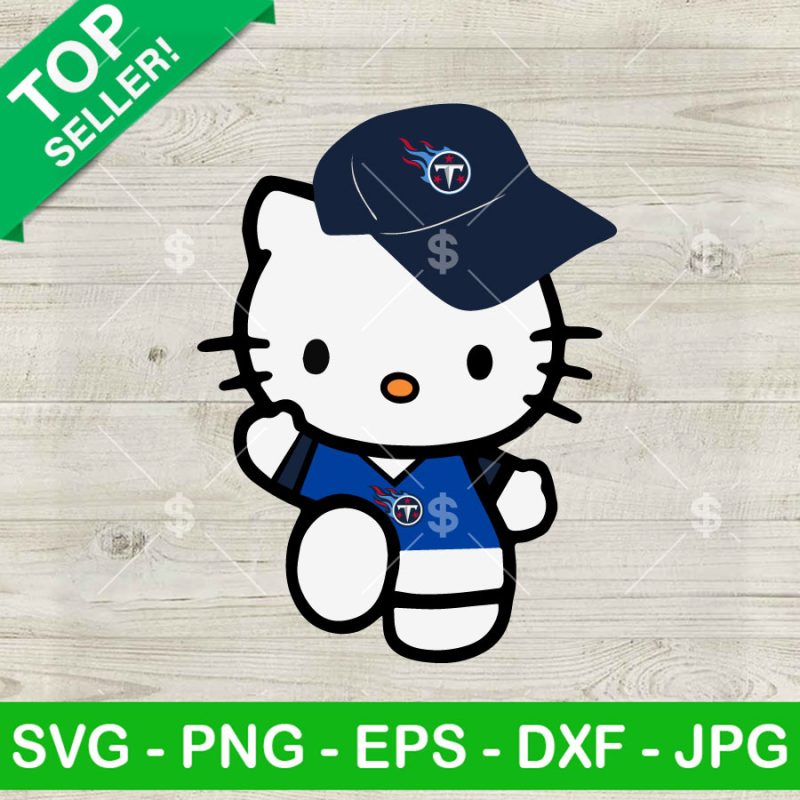 Hello Kitty Tennessee Titans Football SVG, Tennessee Titans Football ...